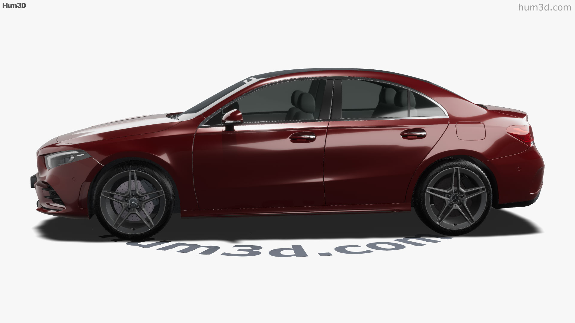 360 view of Mercedes-Benz A-class L Sport CN-spec sedan 2021 3D model ...