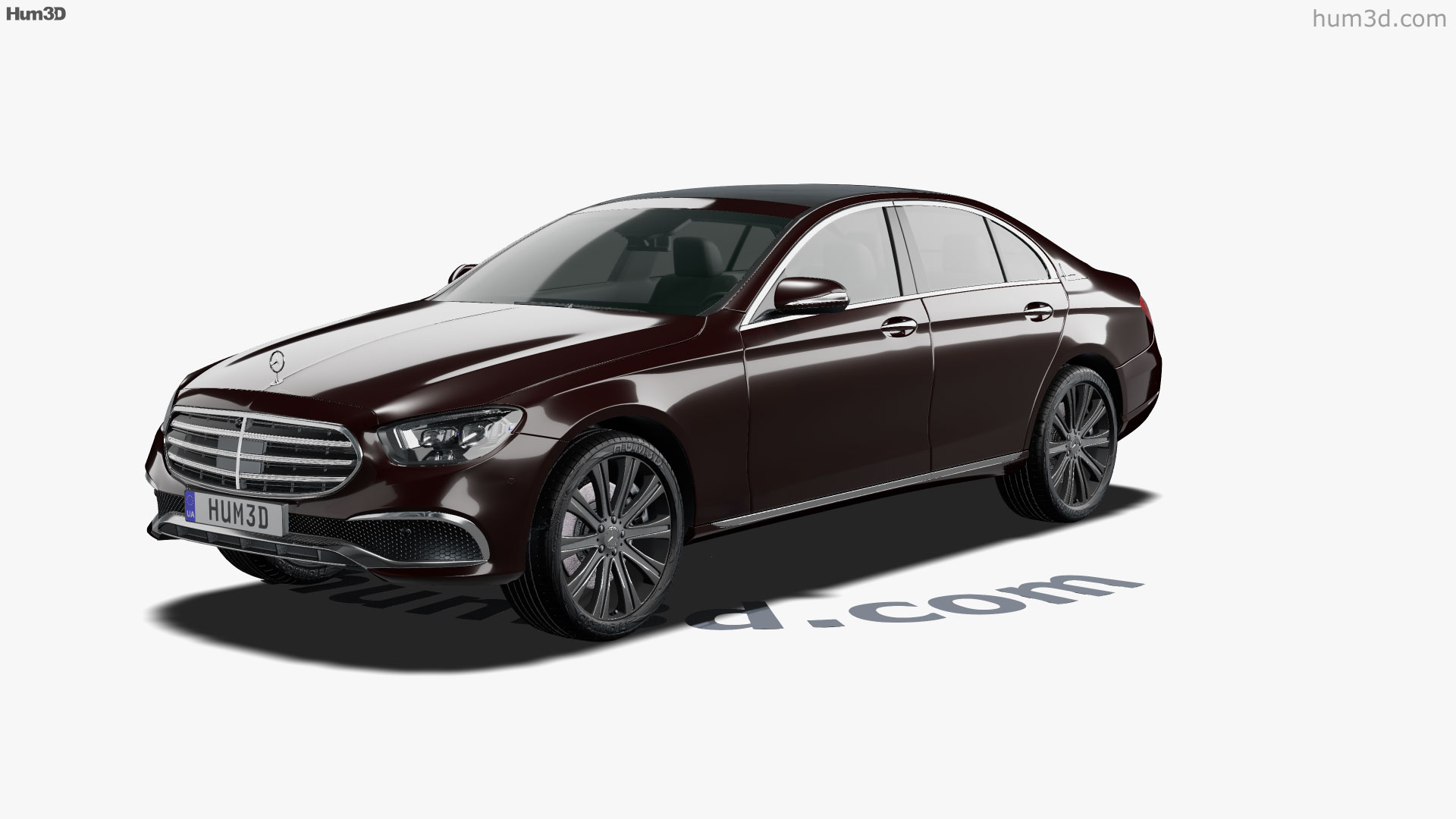 360 view of Mercedes-Benz E-class sedan L Exclusive Line 2023 3D model ...
