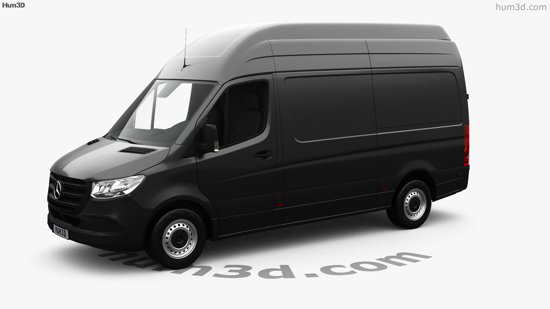 360 view of Mercedes-Benz Sprinter Panel Van L2H3 2022 3D model ...
