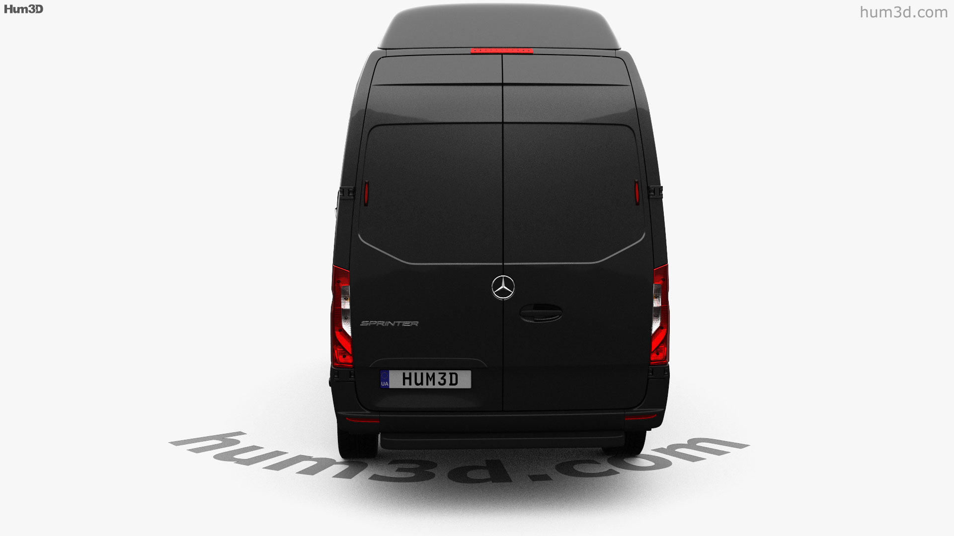 360 view of Mercedes-Benz Sprinter Panel Van L2H3 2022 3D model ...