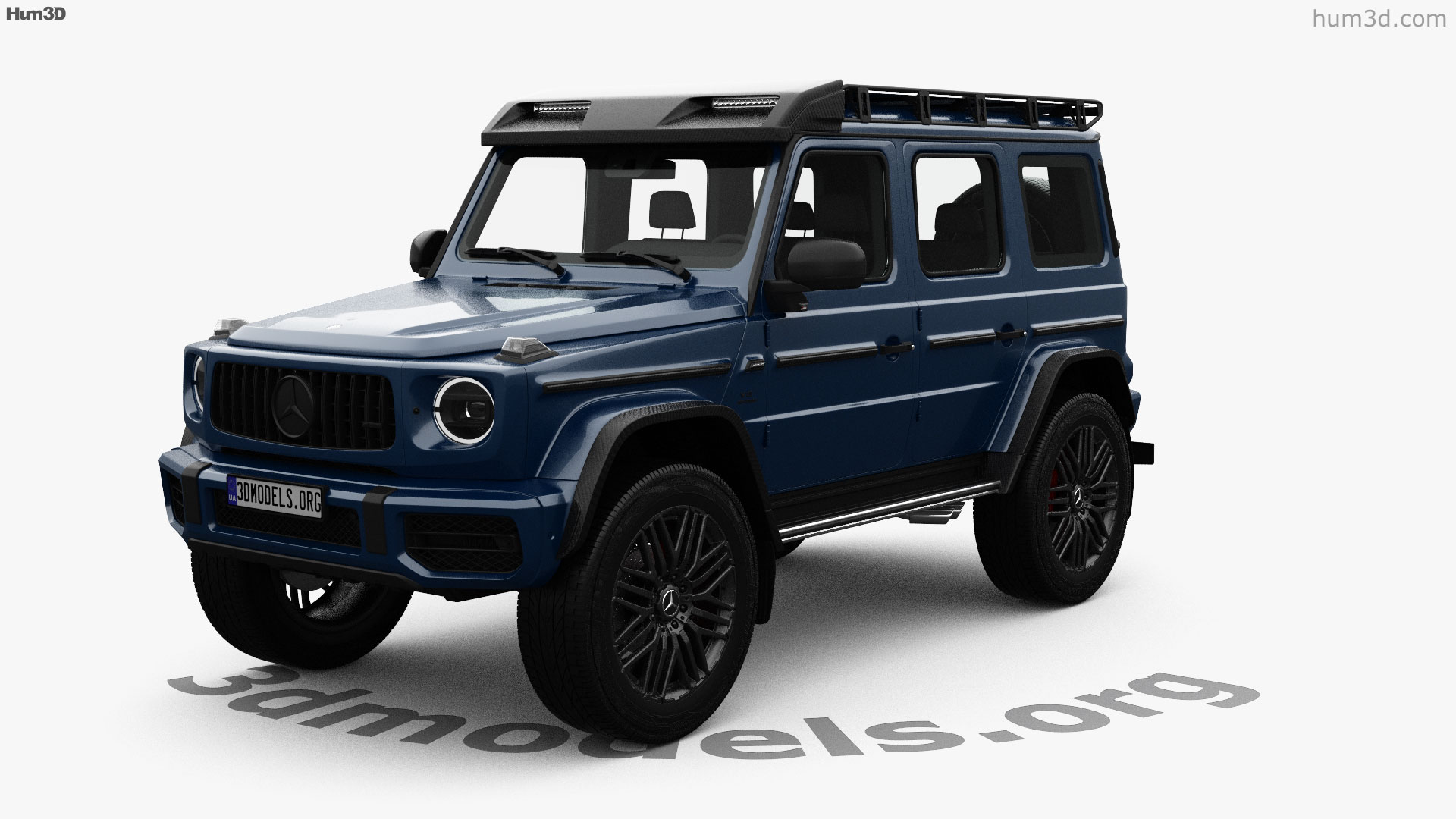 360 view of Mercedes-Benz G-class AMG 4×4² 2025 3D model - 3DModels store