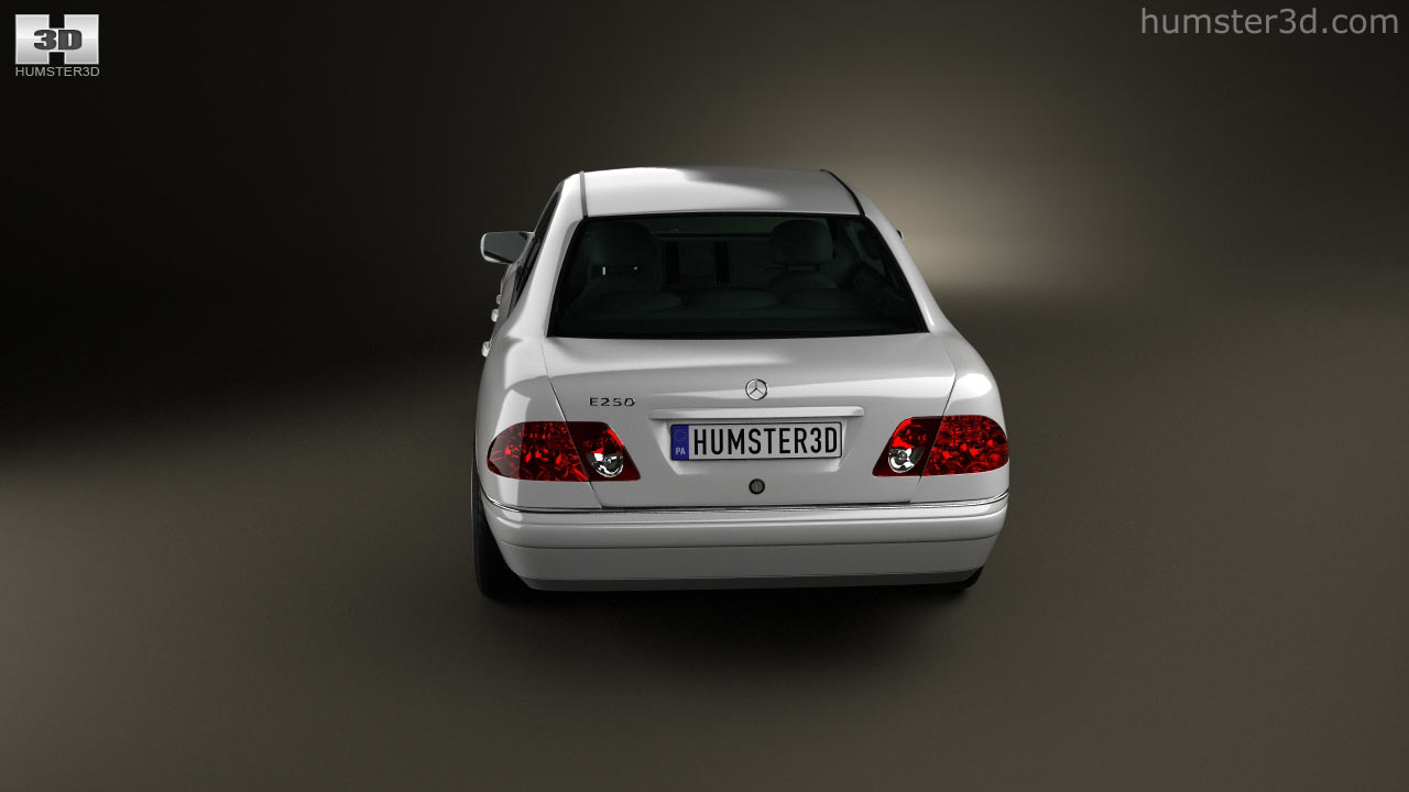 360 view of Mercedes-Benz E-class sedan (W210) 2003 3D model - 3DModels ...