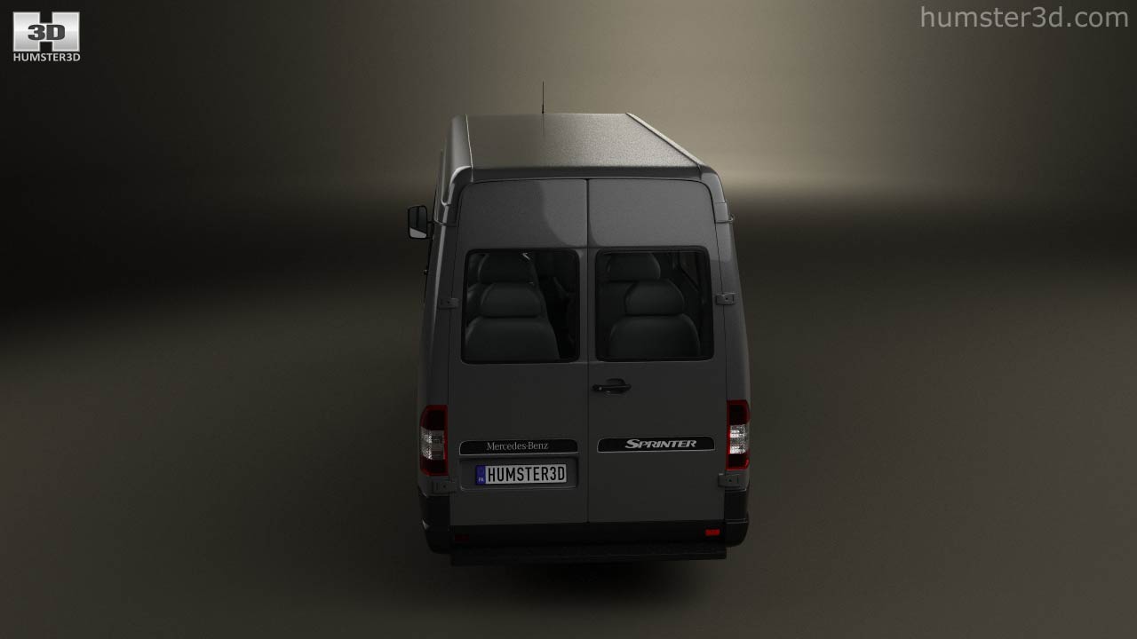 360 view of Mercedes-Benz Sprinter (903) Passenger Van L3H2 2002 3D ...