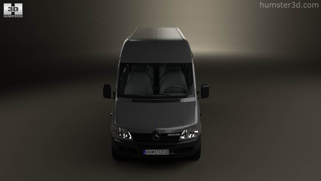 360 view of Mercedes-Benz Sprinter (903) Passenger Van L3H2 2002 3D ...