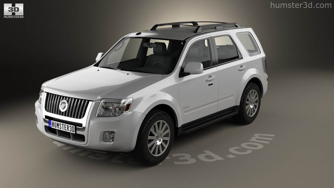 360 view of Mercury Mariner 2011 3D model - 3DModels store