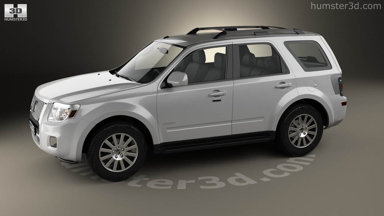 360 view of Mercury Mariner 2011 3D model - 3DModels store