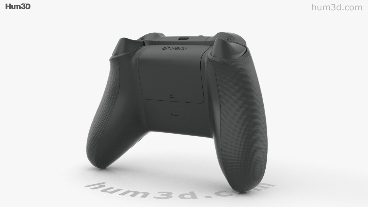 360 view of Microsoft Xbox Series X Controller 3D model - 3DModels store