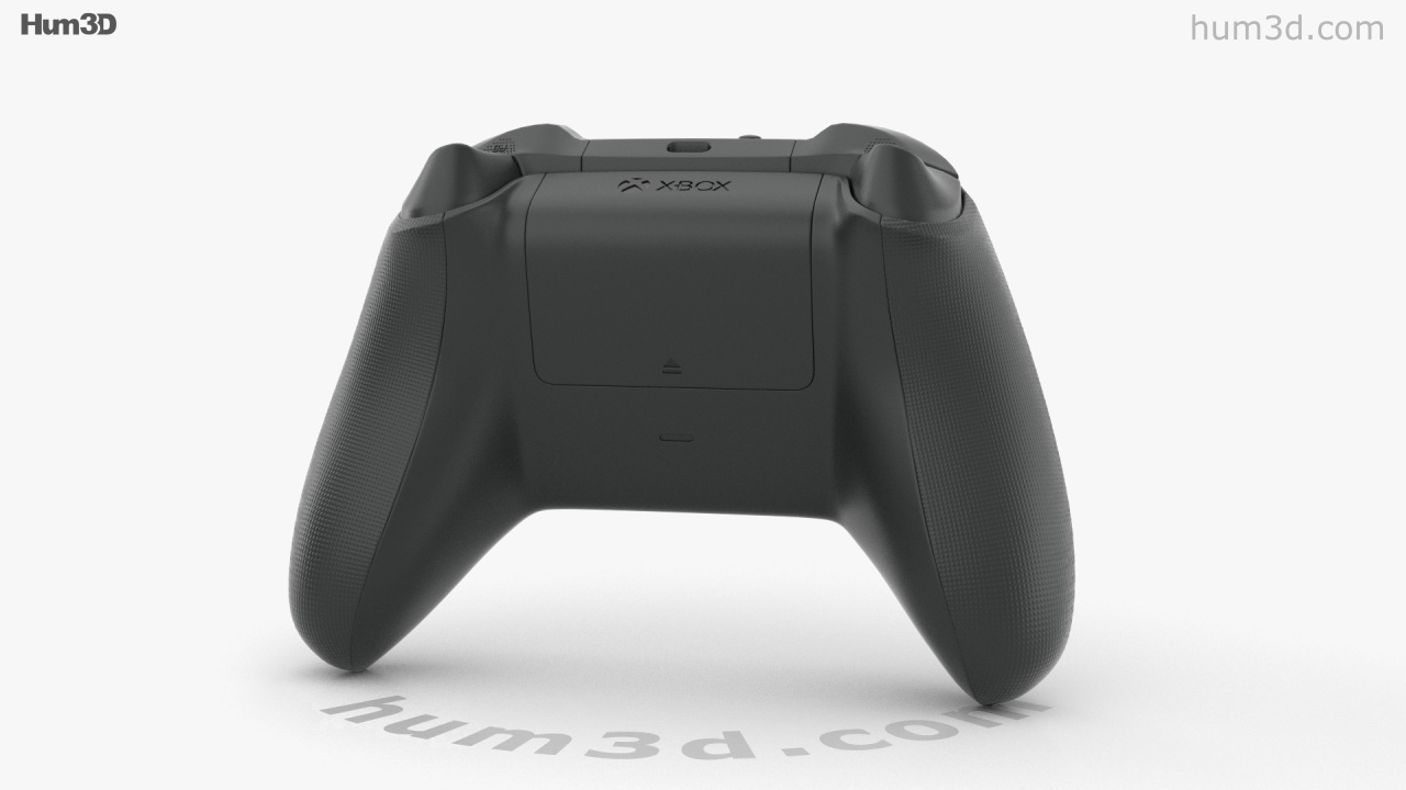 360 view of Microsoft Xbox Series X Controller 3D model - 3DModels store