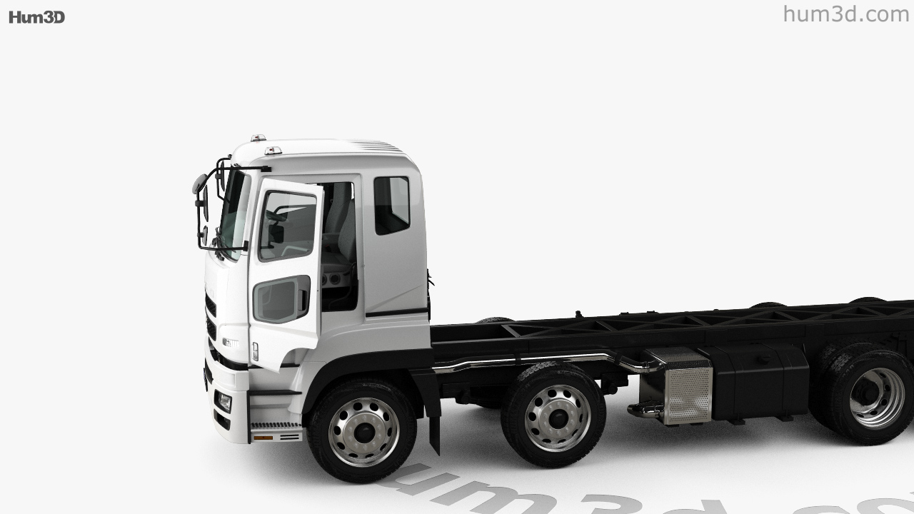 360 view of Mitsubishi Fuso Heavy Chassis Truck with HQ interior 2020 ...