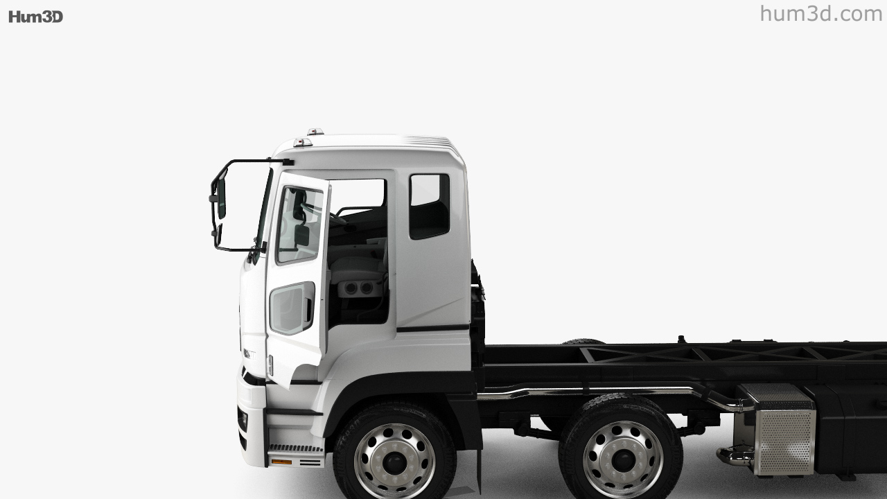 360 view of Mitsubishi Fuso Heavy Chassis Truck with HQ interior 2020 ...