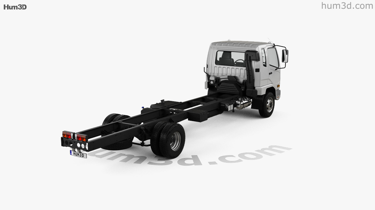 360 view of Mitsubishi Fuso Fighter (1227) Chassis Truck 2020 3D model ...
