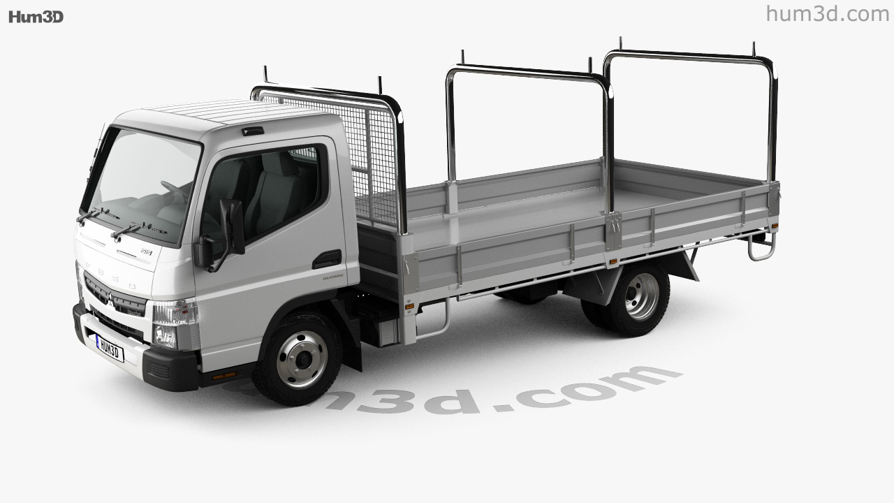 360 view of Mitsubishi Fuso Canter (515) Wide Single Cab Tray Truck ...
