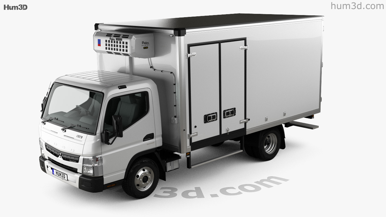 360 view of Mitsubishi Fuso Canter (918) Wide Single Cab Refrigerator ...