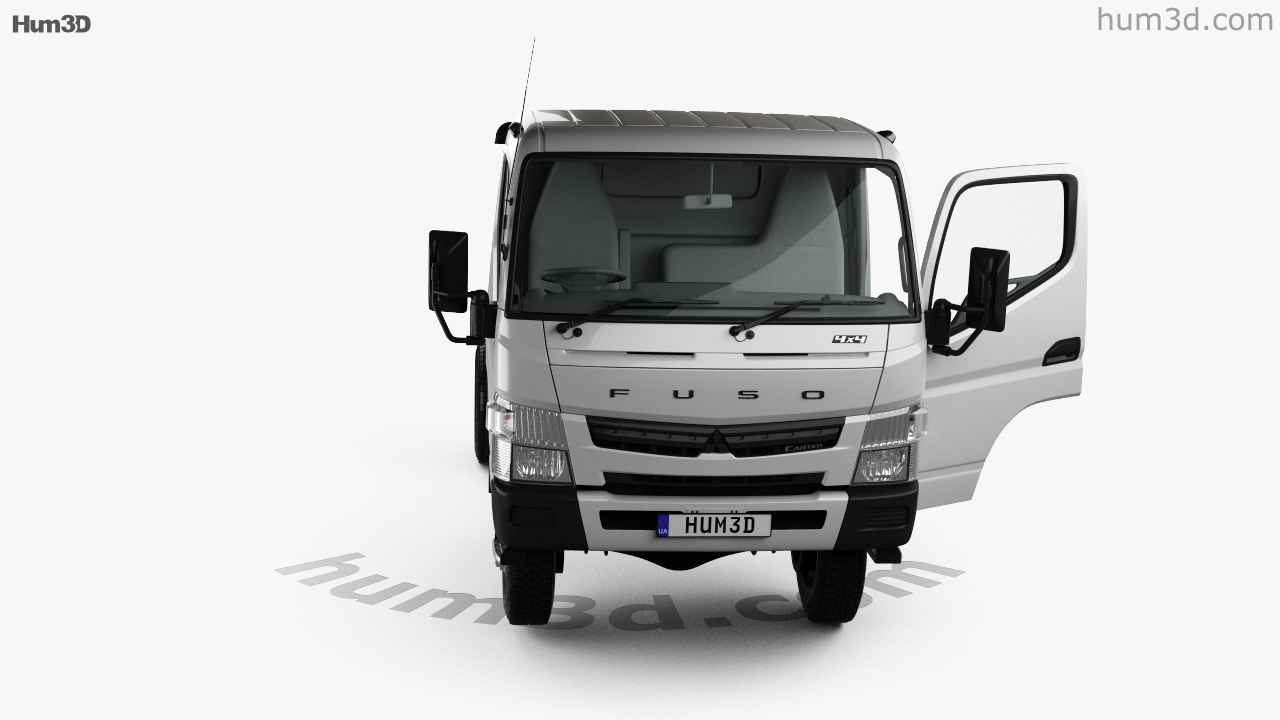 360 view of Mitsubishi Fuso Canter (FG) Wide Single Cab Chassis Truck ...