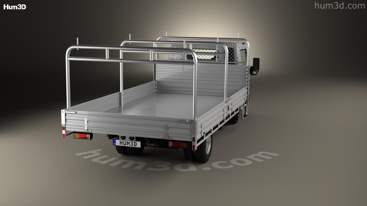 360 view of Mitsubishi Fuso Canter 515 Wide Single Cab Alloy Tray Truck ...