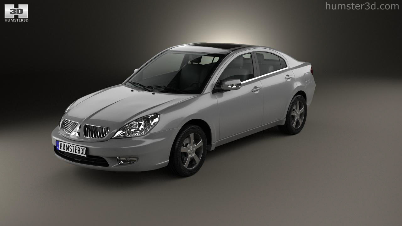 360 view of Mitsubishi Galant (CN) 2011 3D model - 3DModels store