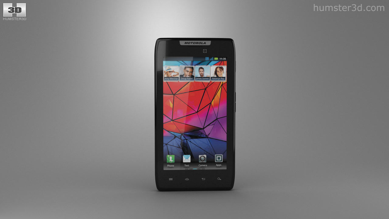 360 view of Motorola RAZR MAXX 3D model - 3DModels store