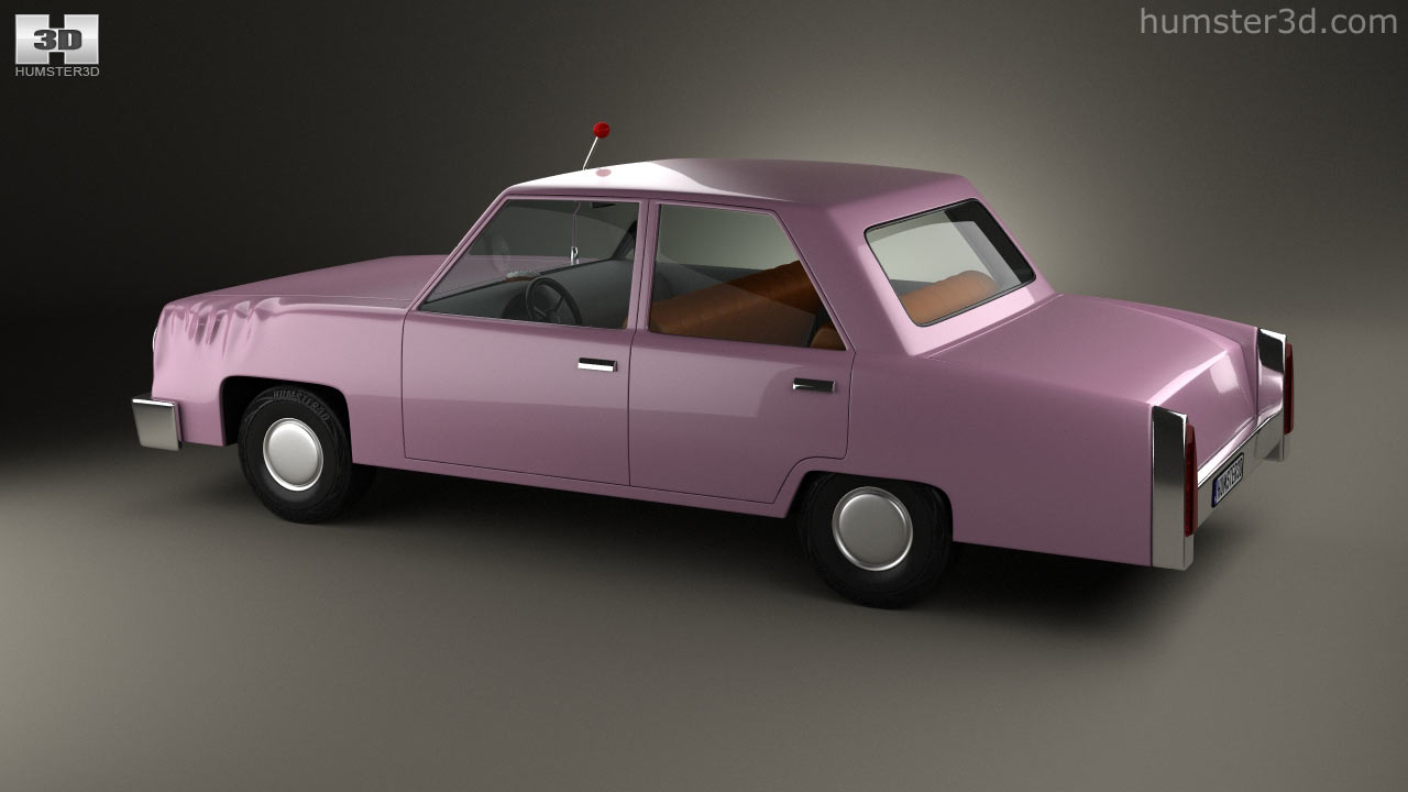 360 view of The Simpsons Homer Car 1989 3D model - 3DModels store