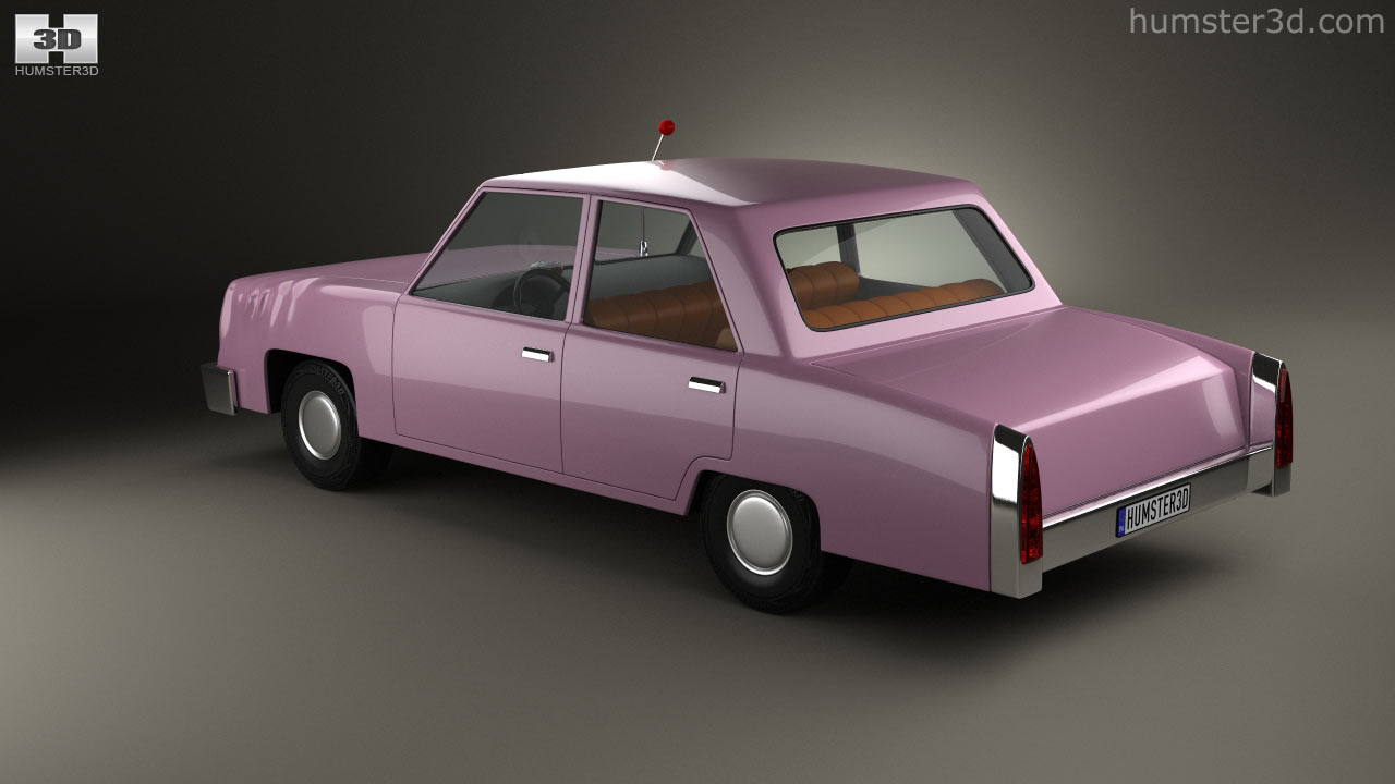 360 view of The Simpsons Homer Car 1989 3D model - 3DModels store