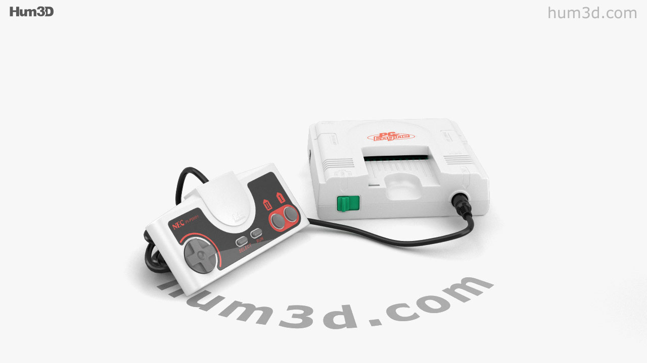 360 view of NEC PC Engine 3D model - 3DModels store