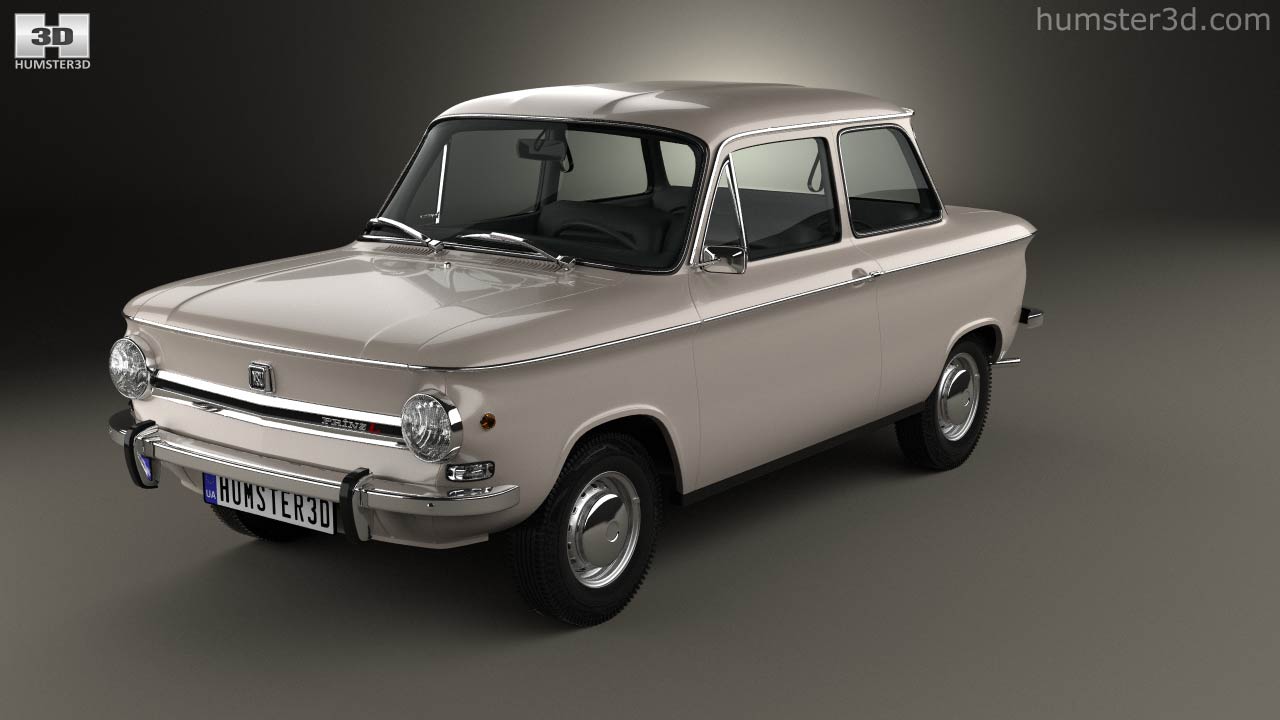 360 view of NSU Prinz 4 1961 3D model - 3DModels store