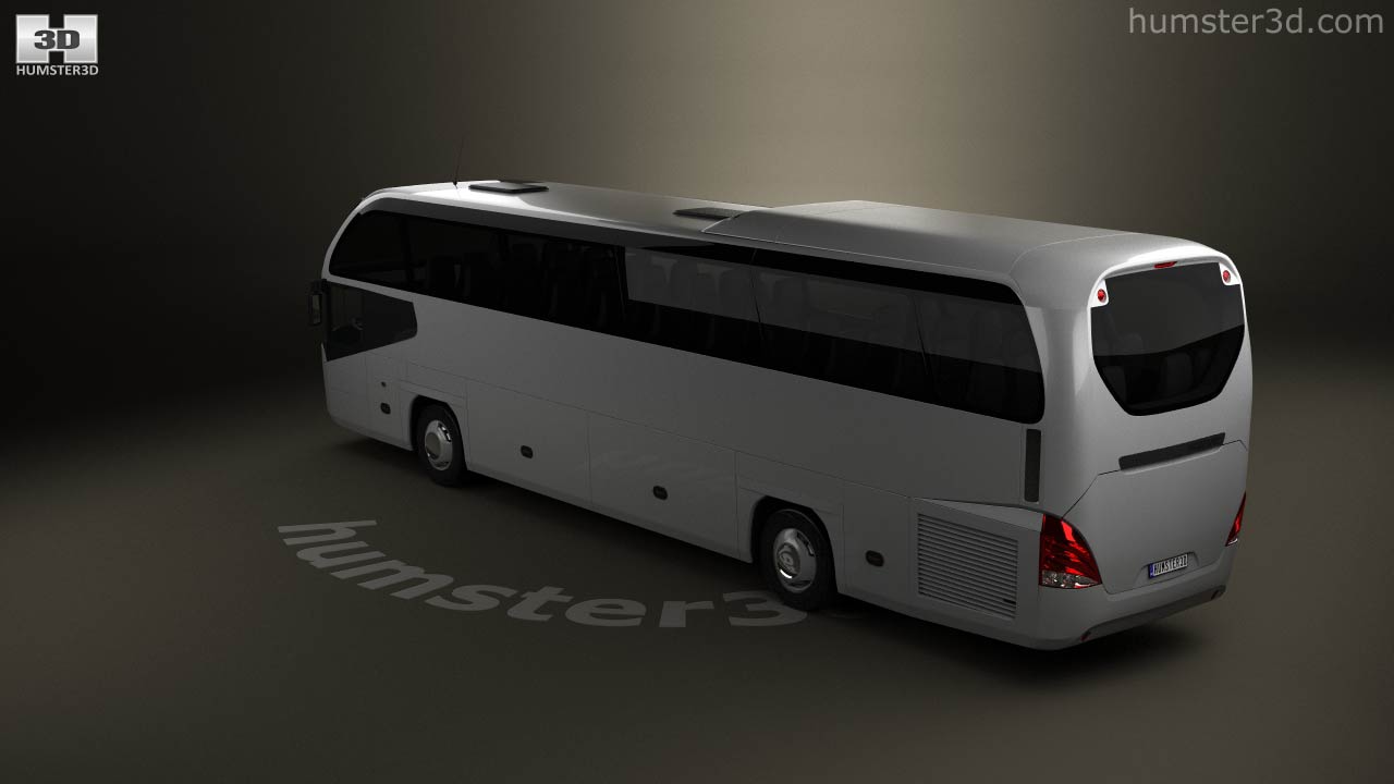 360 view of Neoplan Cityliner HD bus 2006 3D model - 3DModels store
