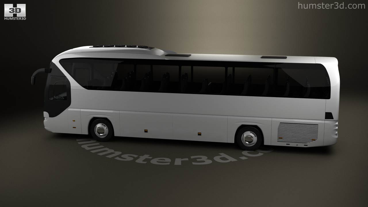 360 view of Neoplan Tourliner SHD bus 2007 3D model - 3DModels store