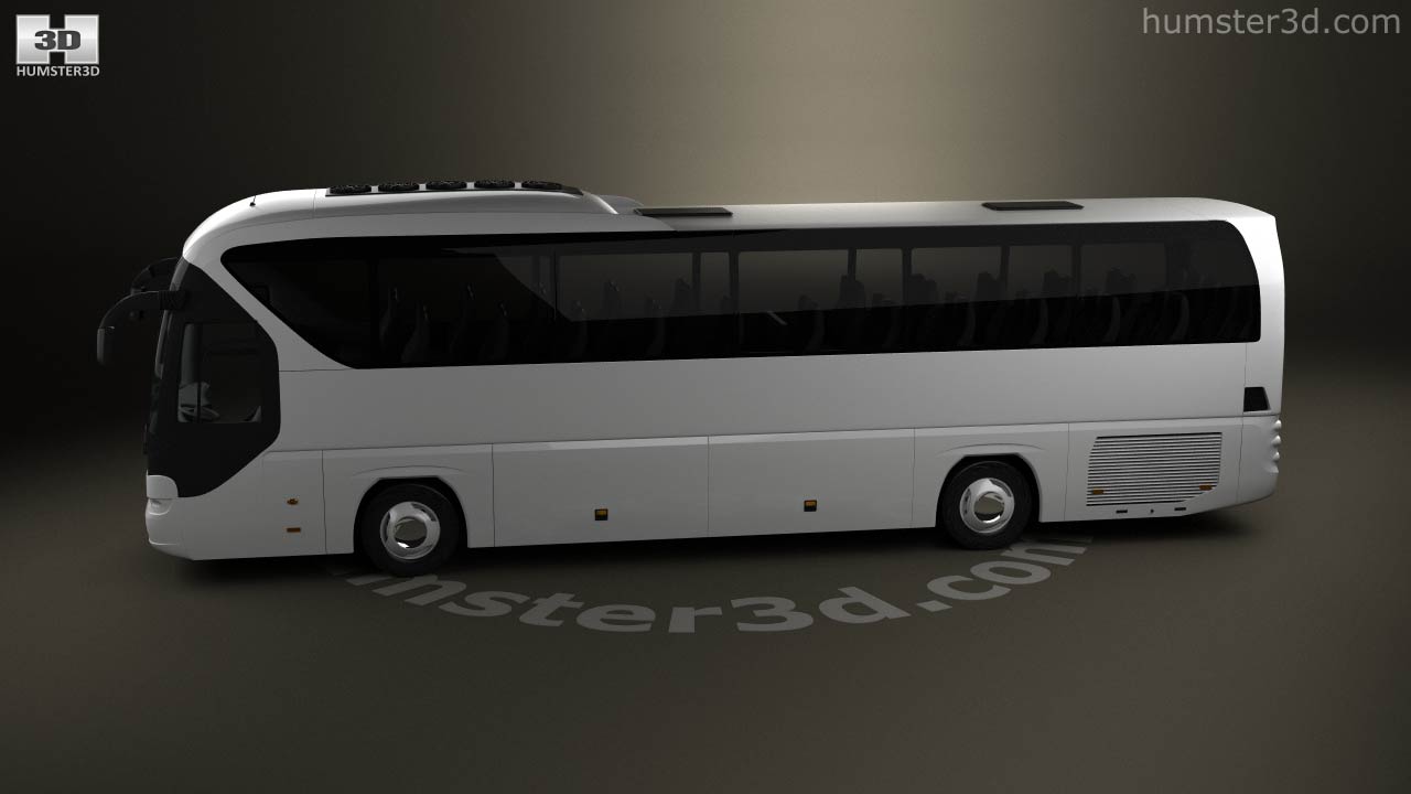 360 view of Neoplan Tourliner SHD bus 2007 3D model - 3DModels store