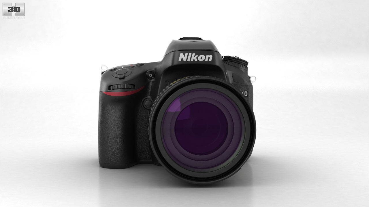 360 view of Nikon D600 3D model - 3DModels store