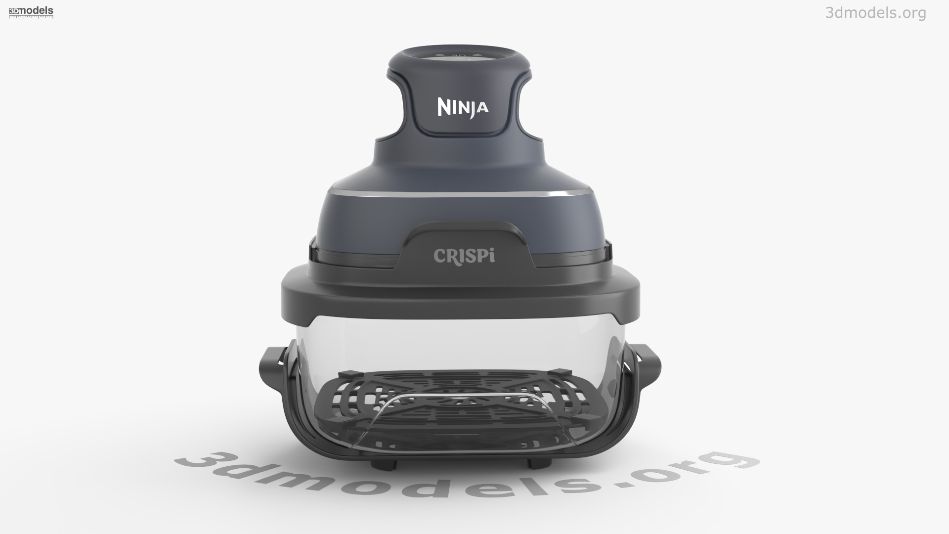360 view of Ninja Crispi Air Fryer 3D model - 3DModels store