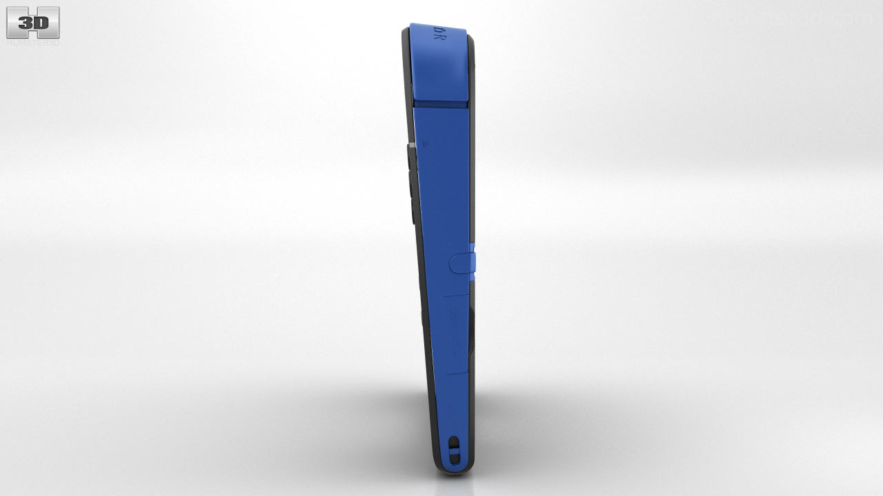 360 view of Nintendo 2DS Black + Blue 3D model - 3DModels store