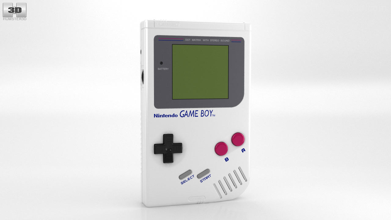 360 view of Nintendo Game Boy 3D model - 3DModels store