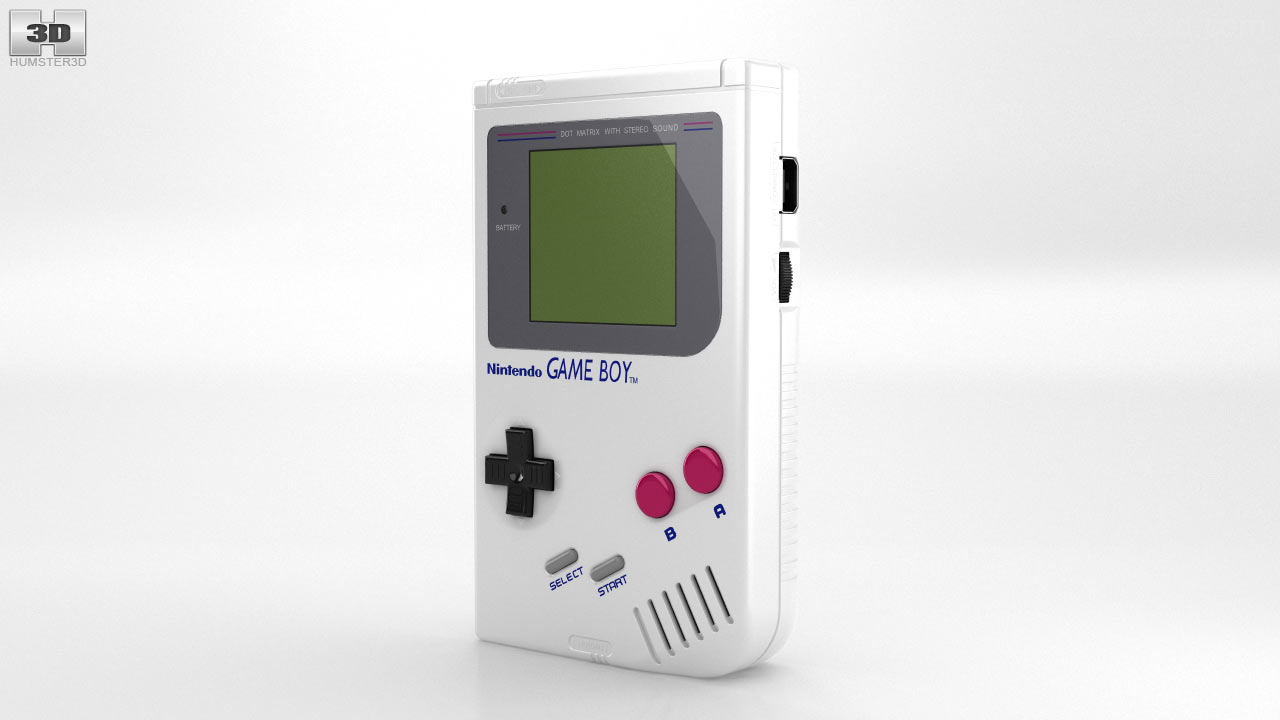 360 view of Nintendo Game Boy 3D model - 3DModels store