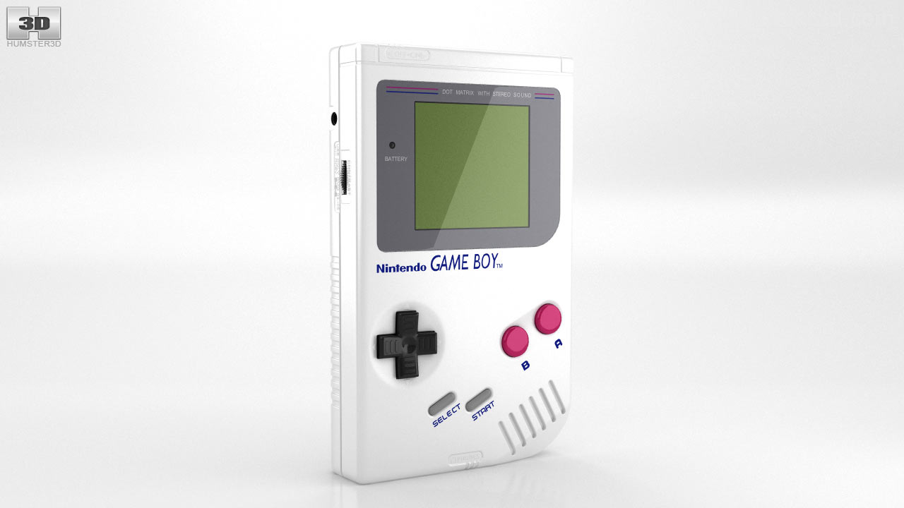 360 view of Nintendo Game Boy 3D model - 3DModels store