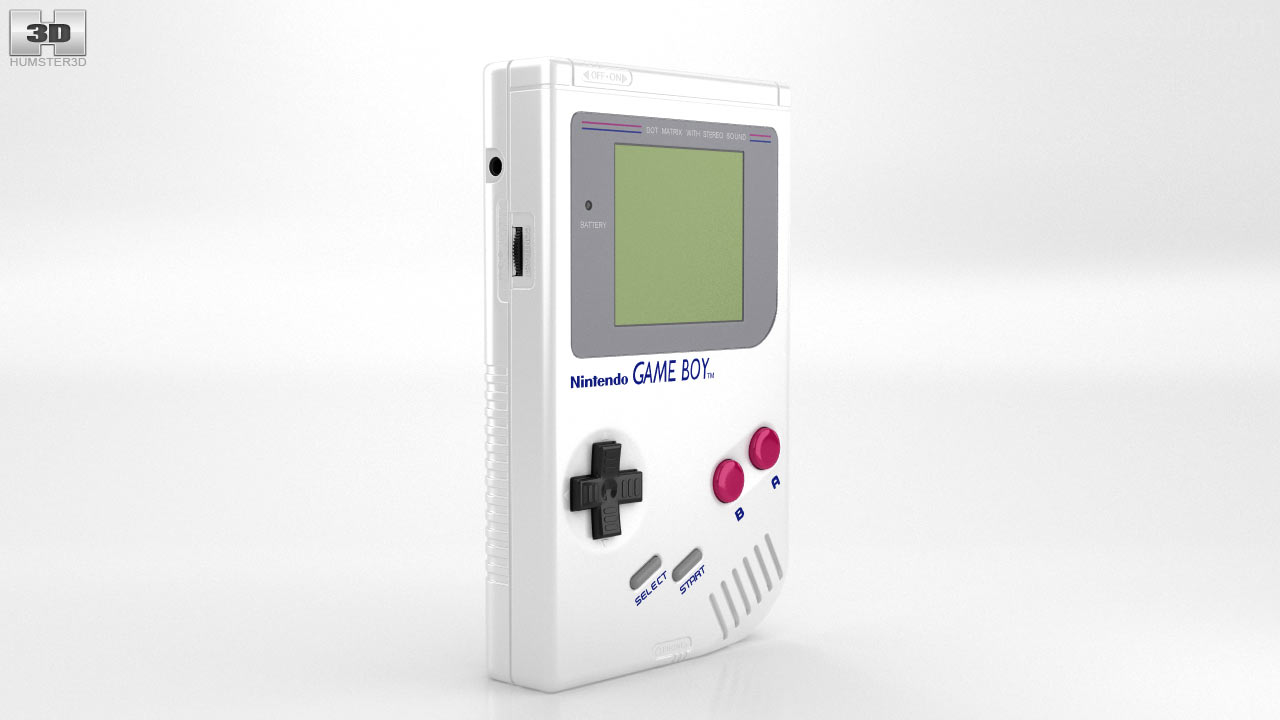 360 view of Nintendo Game Boy 3D model - 3DModels store