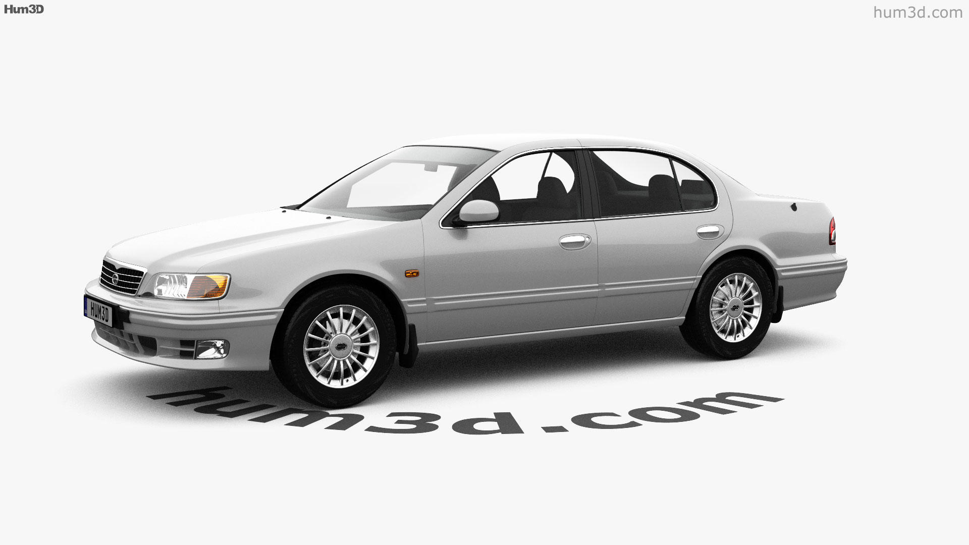 360 view of Nissan Cefiro 2004 3D model - 3DModels store