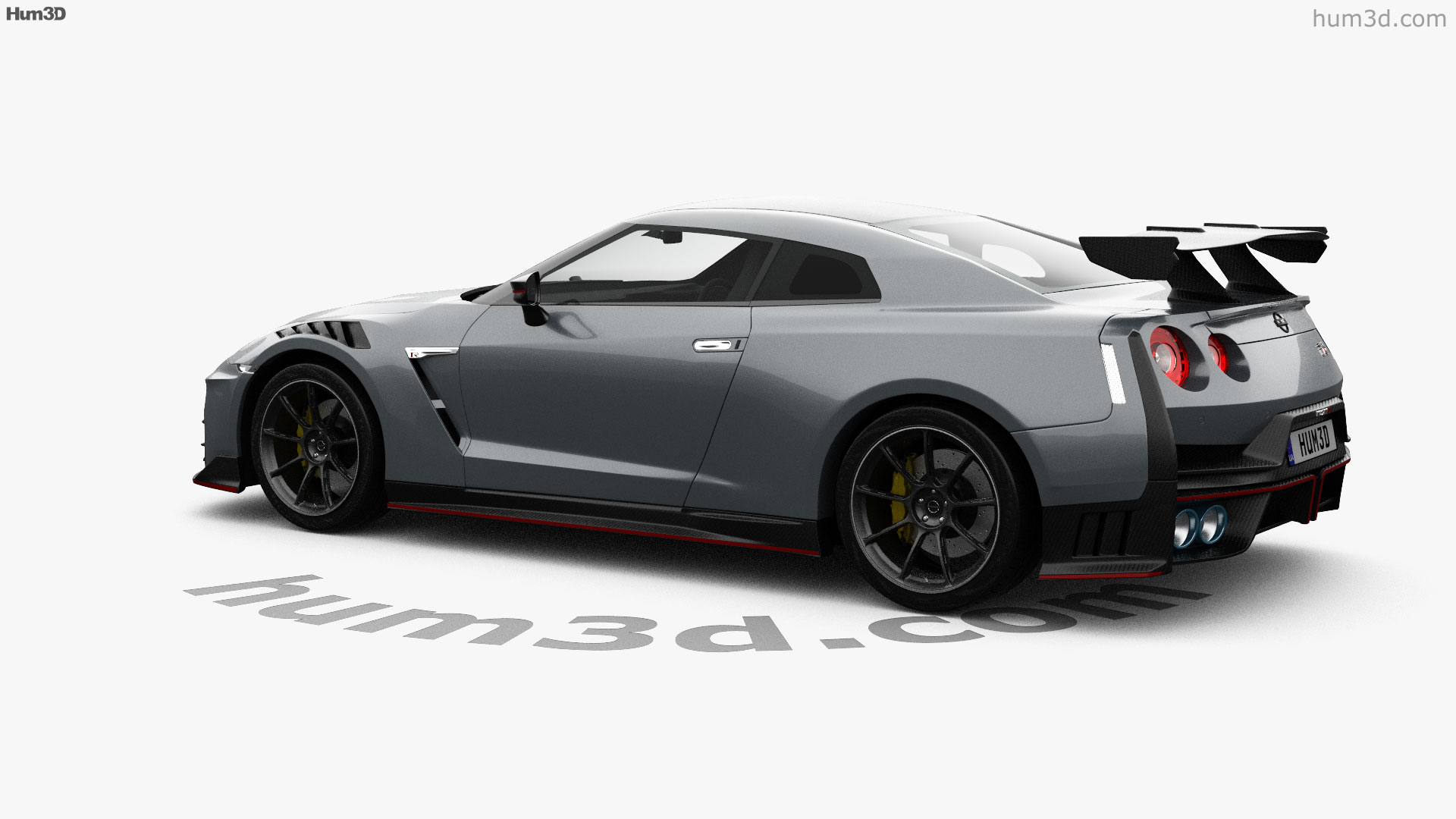 360 view of Nissan GT-R Nismo 2024 3D model - 3DModels store