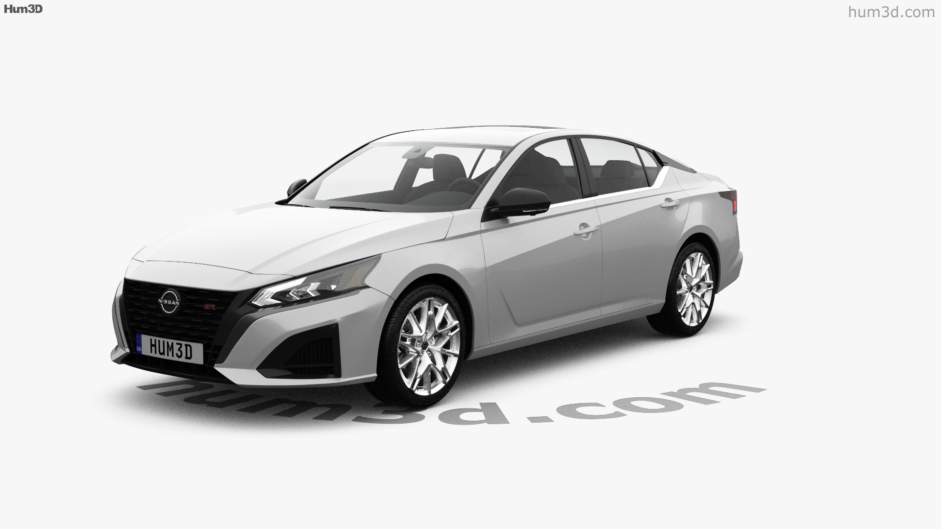 360 view of Nissan Altima SR 2025 3D model - 3DModels store