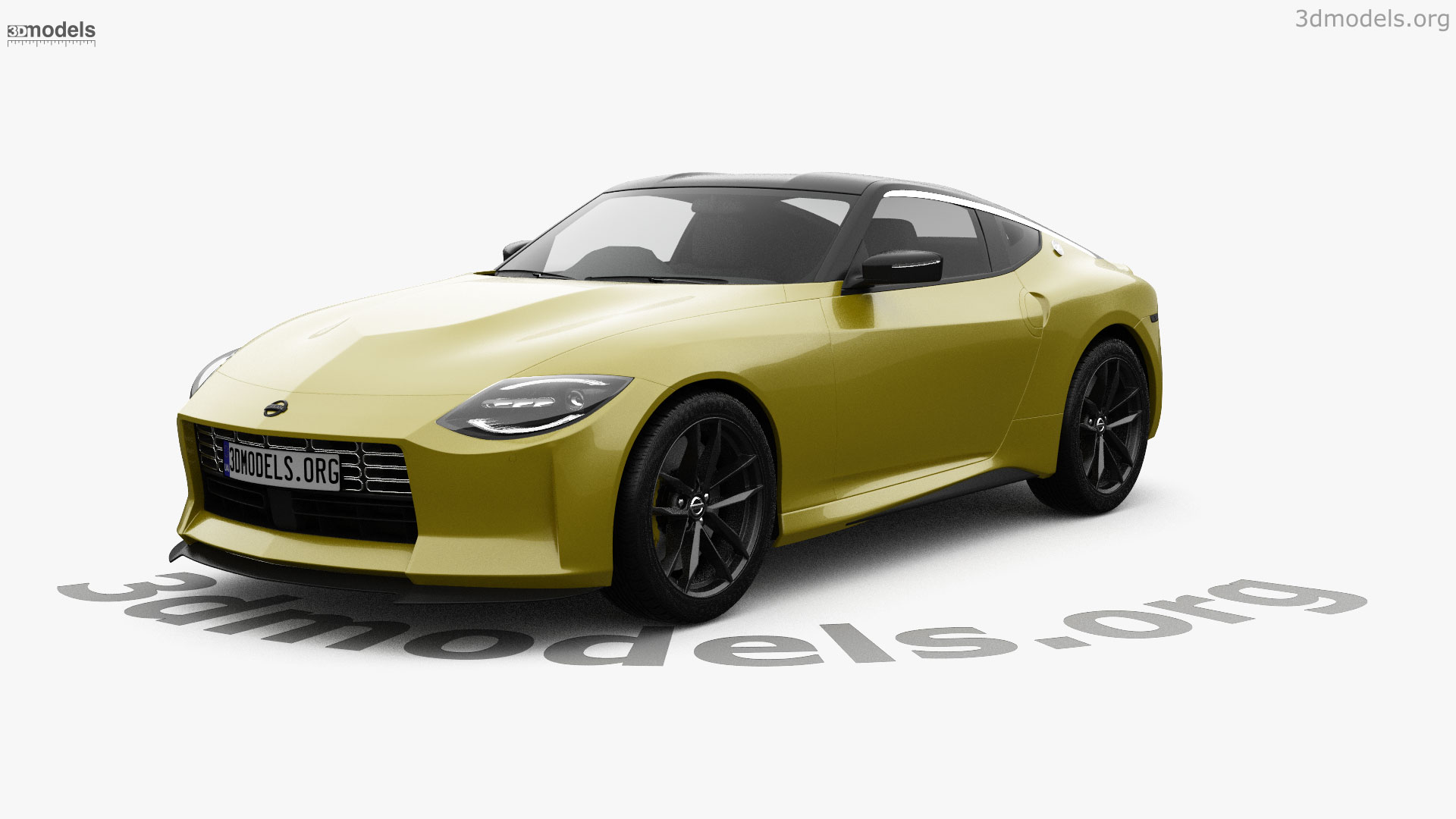 360 view of Nissan Z 2025 3D model - 3DModels store