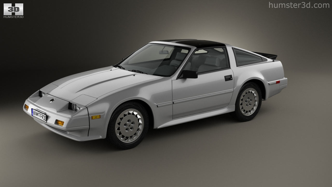 360度查看 Nissan 300ZX (Z31) Turbo 1986 3D模型 - 3DModels商店