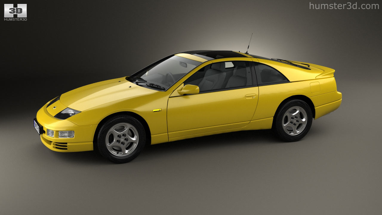 360 view of Nissan 300ZX (Z32) 2000 3D model - 3DModels store