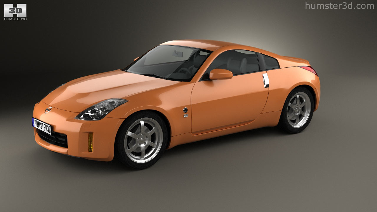 360 view of Nissan 350Z (Z33) 2009 3D model - 3DModels store