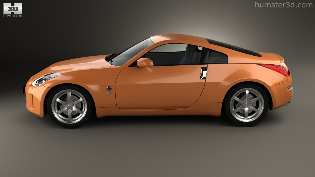360 view of Nissan 350Z (Z33) 2009 3D model - 3DModels store