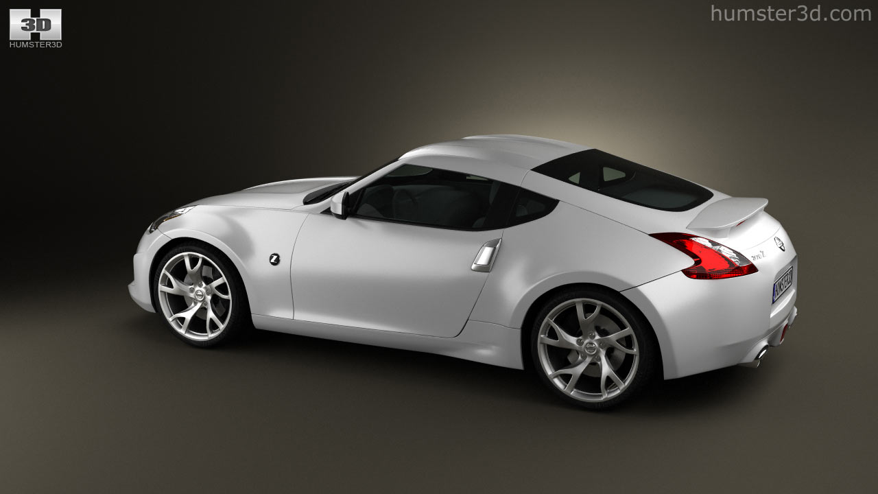 360 view of Nissan 370Z Coupe 2016 3D model - 3DModels store