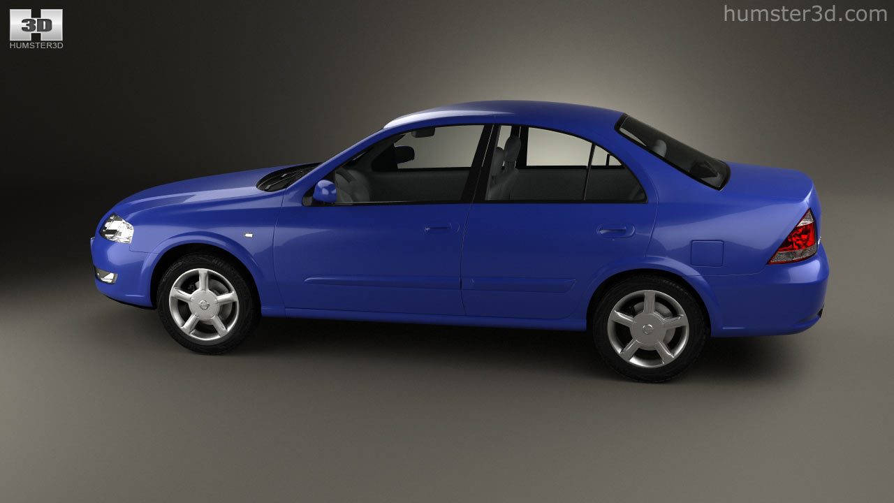 360 view of Nissan Almera (B10) Classic 2014 3D model - 3DModels store