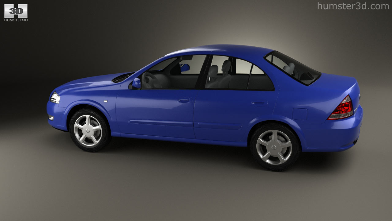360 view of Nissan Almera (B10) Classic 2014 3D model - 3DModels store