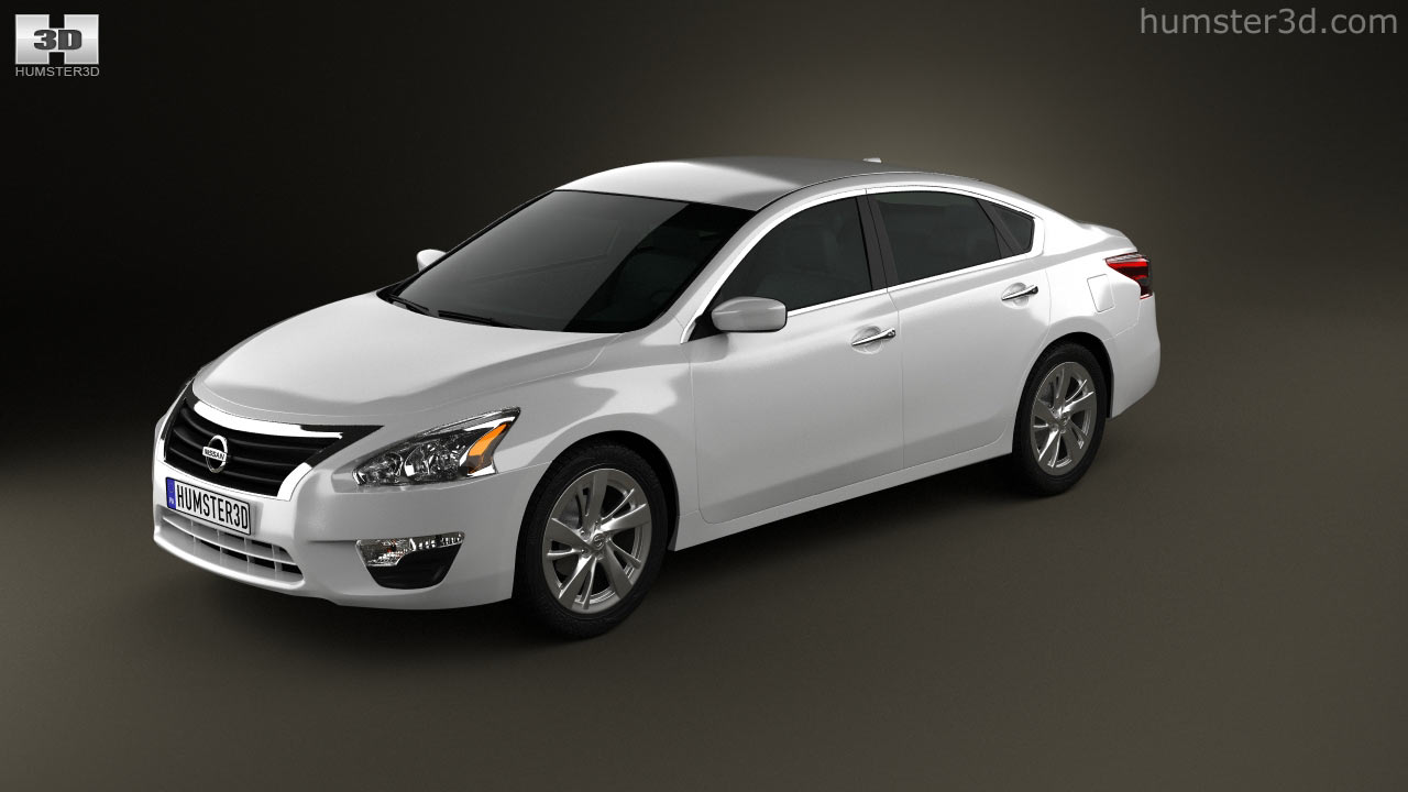 360 view of Nissan Altima (Teana) 2016 3D model - 3DModels store