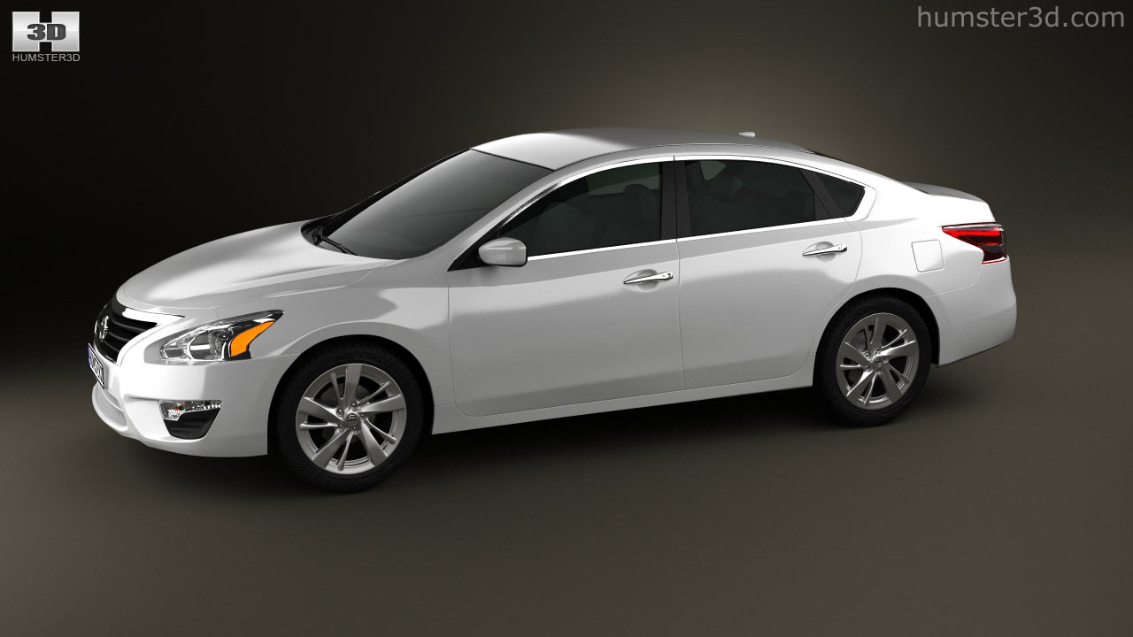 360 view of Nissan Altima (Teana) 2016 3D model - 3DModels store