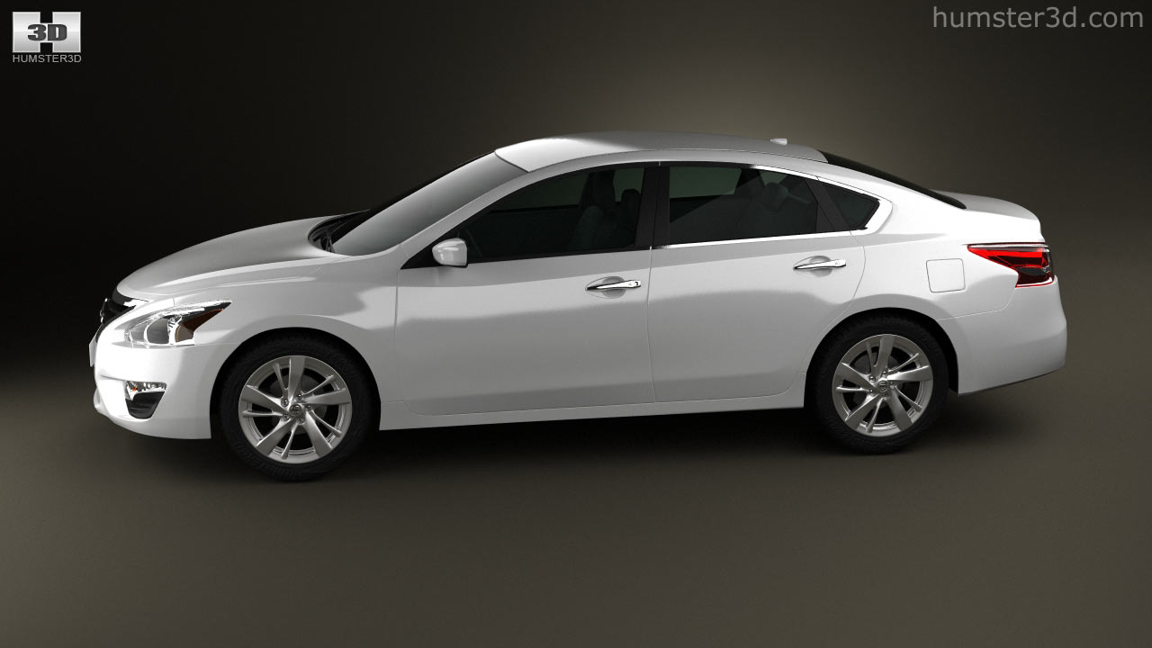 360 view of Nissan Altima (Teana) 2016 3D model - 3DModels store