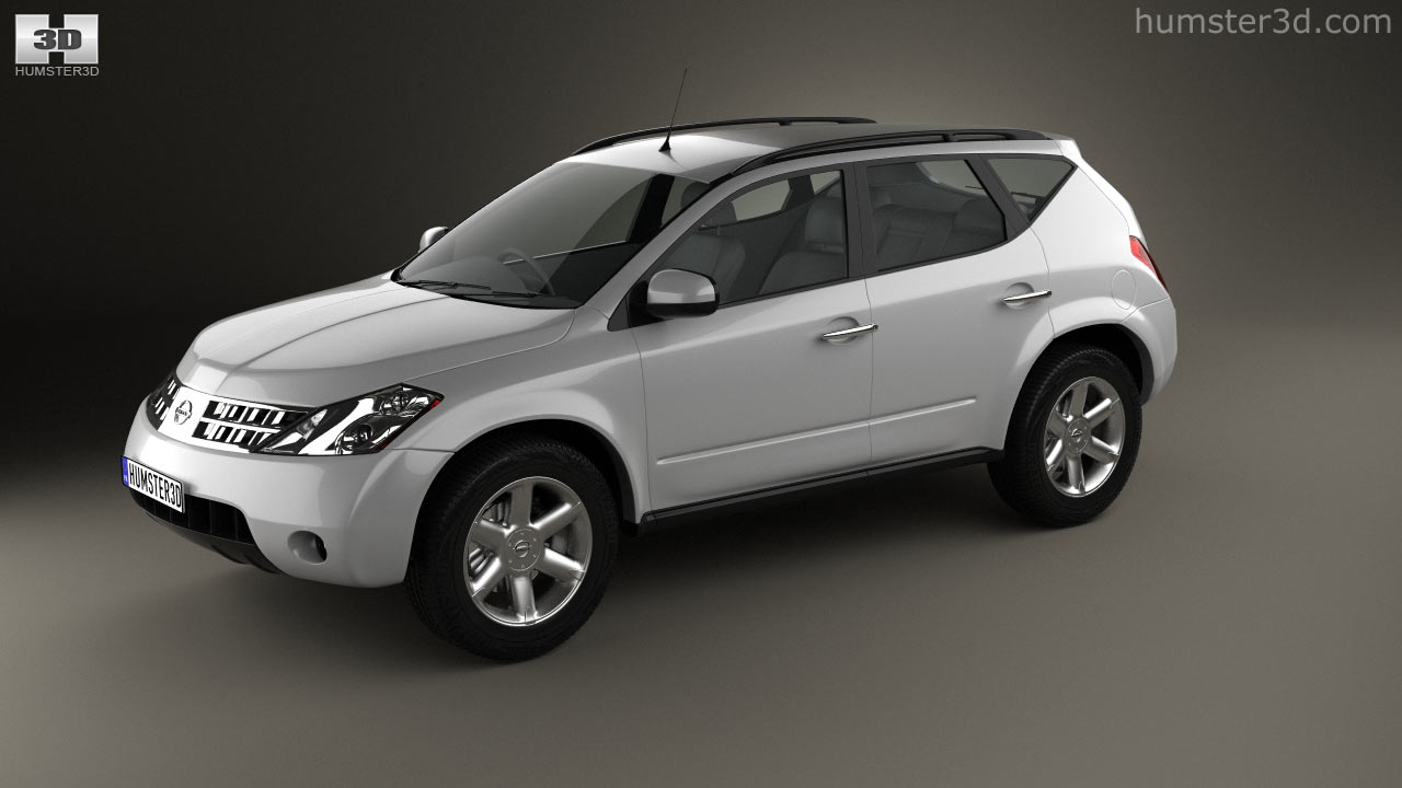 360 view of Nissan Murano (Z50) 2007 3D model - 3DModels store